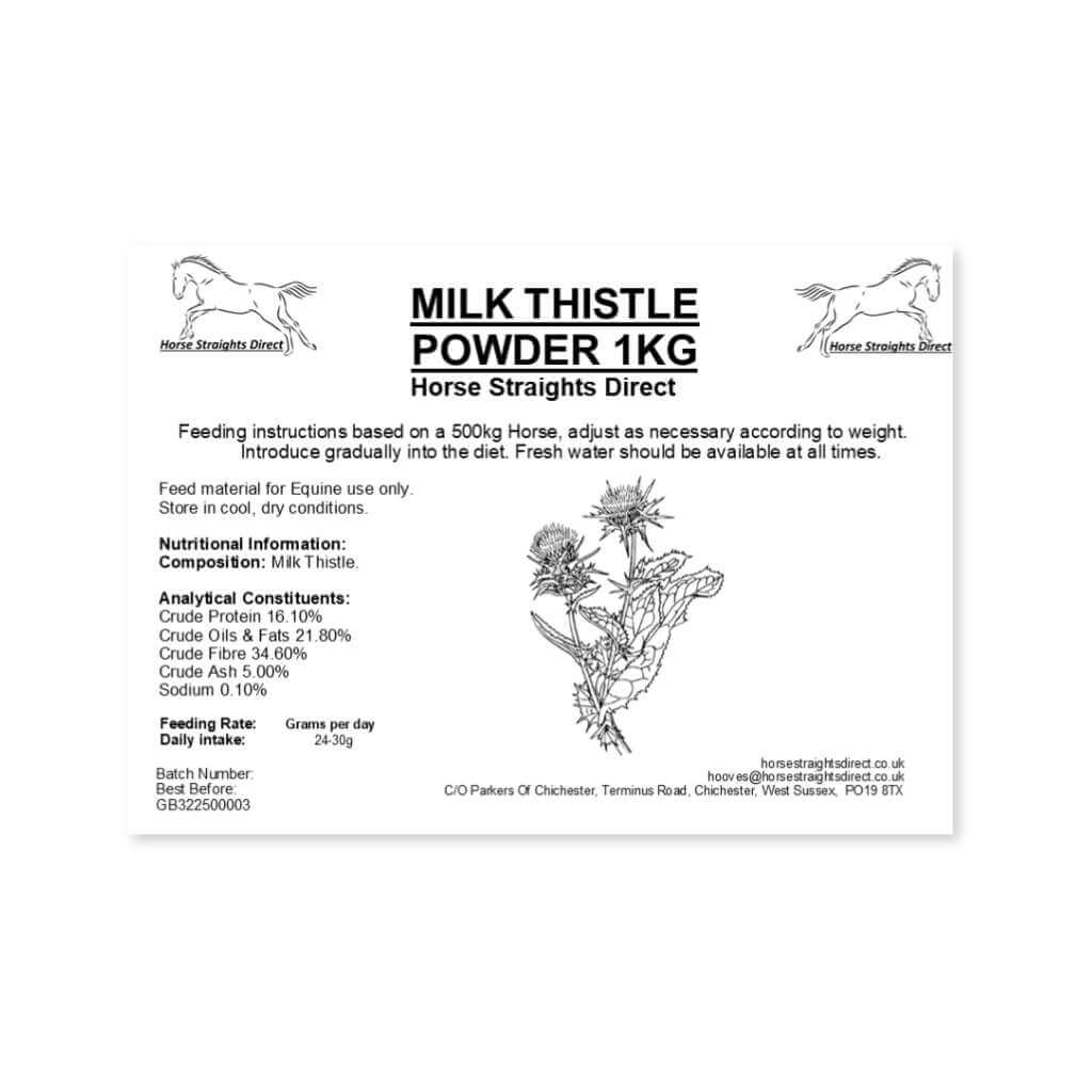 Milk Thistle Powder – Horse Straights Direct